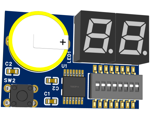 PCB for Mini LED - Freelance Electronic Devices - Cad Crowd