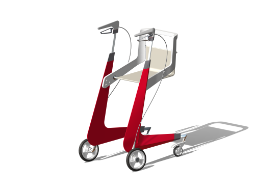 Sleek, Ergonomic Lightweight Rollator – Modern, Safe & Space‑Saving ...